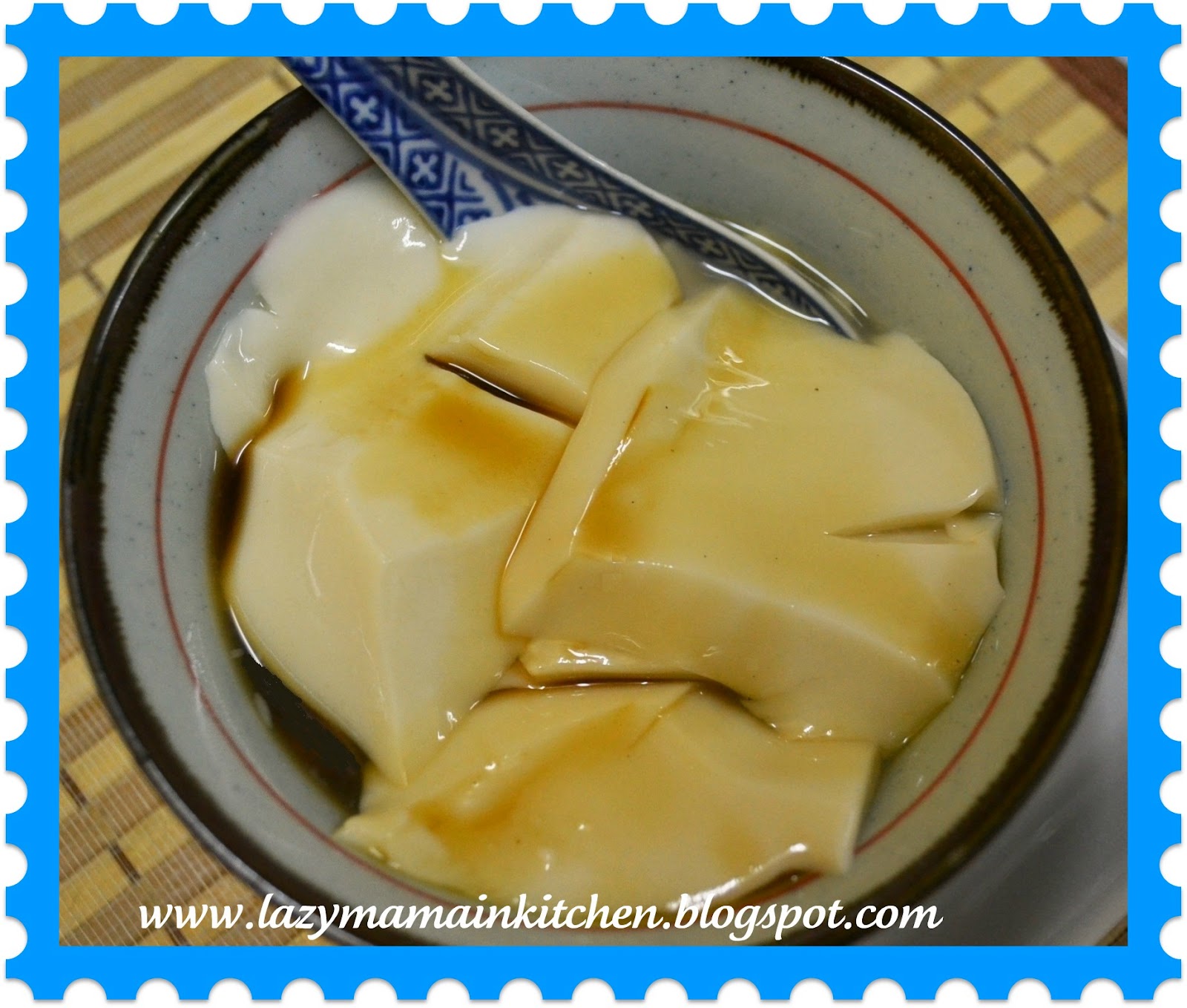 Food@Home Sweet Home: Chilled Tau Fu Fah 冷冻豆腐花