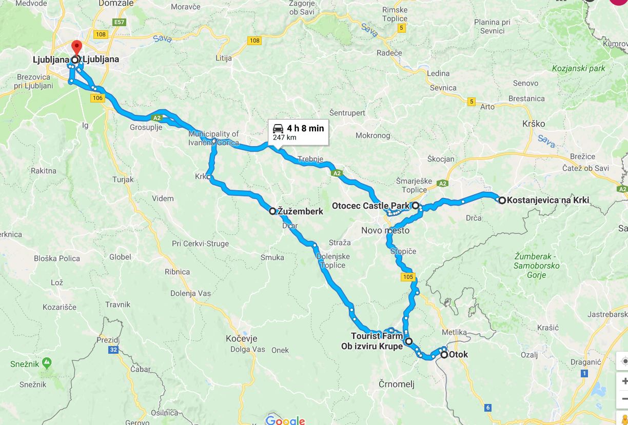 Bike Tripster: Breathtaking Source of the Krupa River