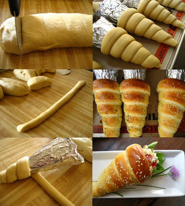 How To Make Bread Cones Recipe | Handy & Homemade