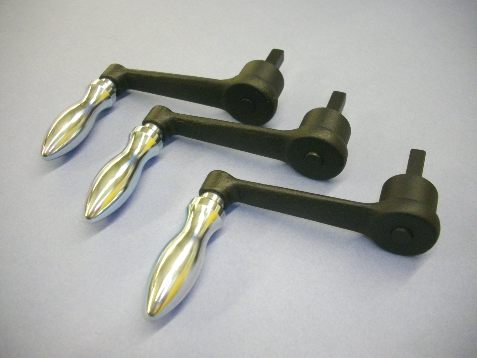 Metal Window Parts: Old Window Winding Handles.