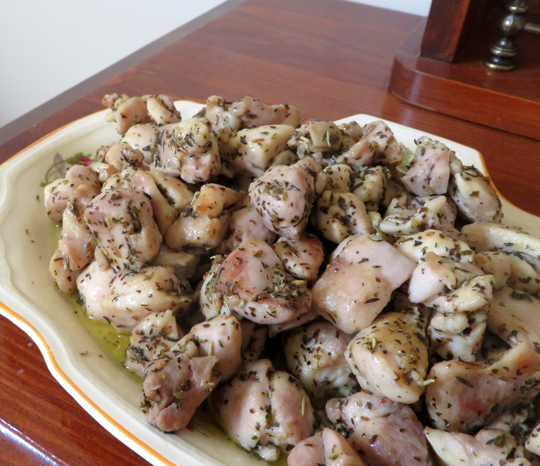 Mediterranean Chicken Bites | The English Kitchen