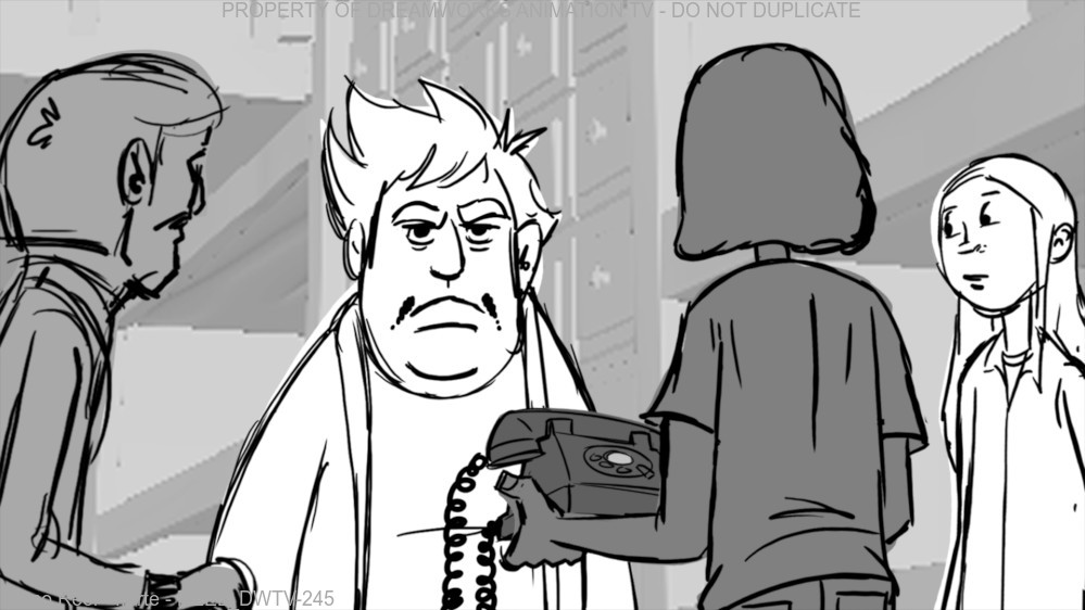Frank Forte Animation Portfolio: 3 Below Storyboard Seq. 1