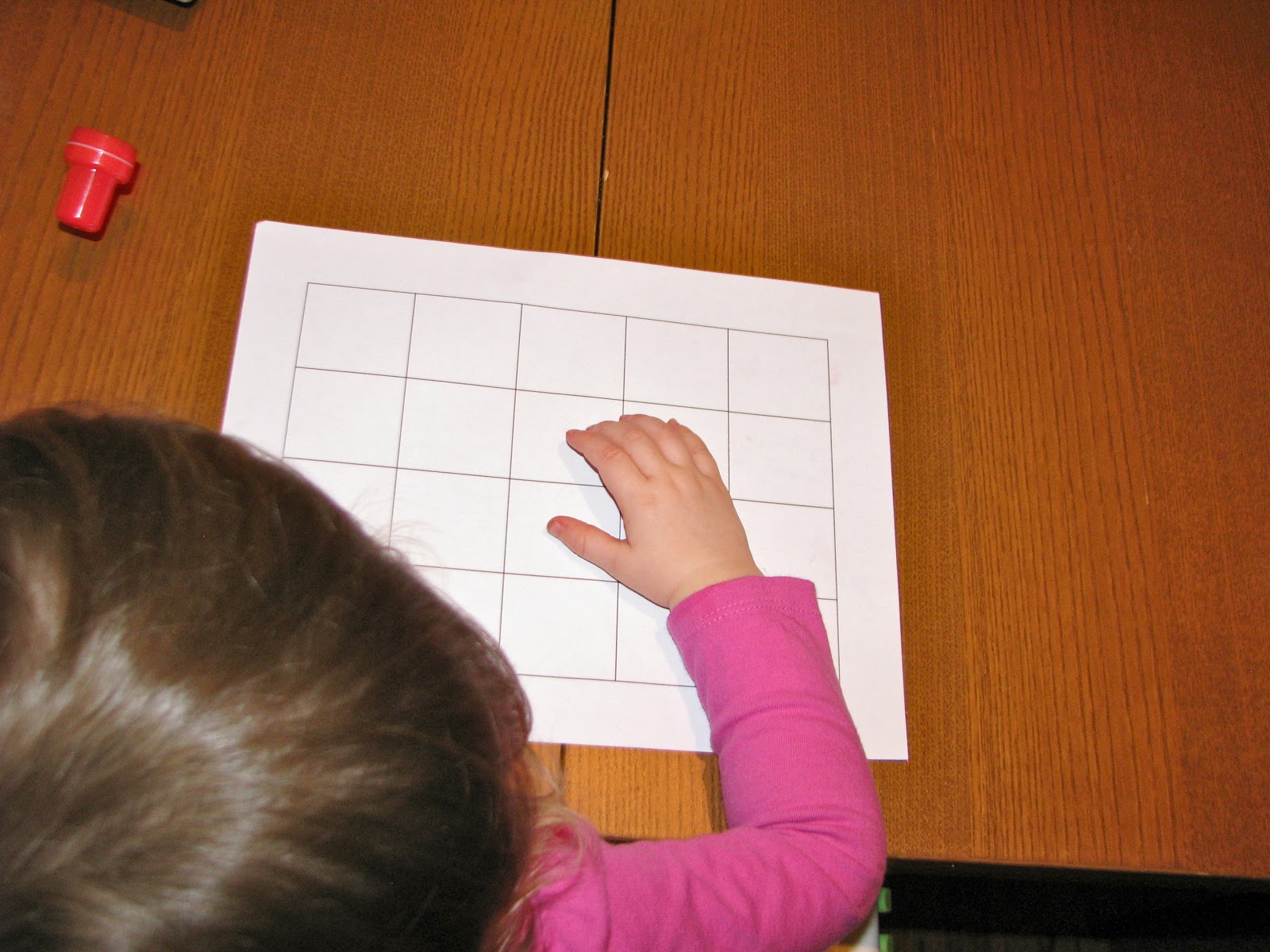 Rainy Day Distractions: Sequencing with stamps