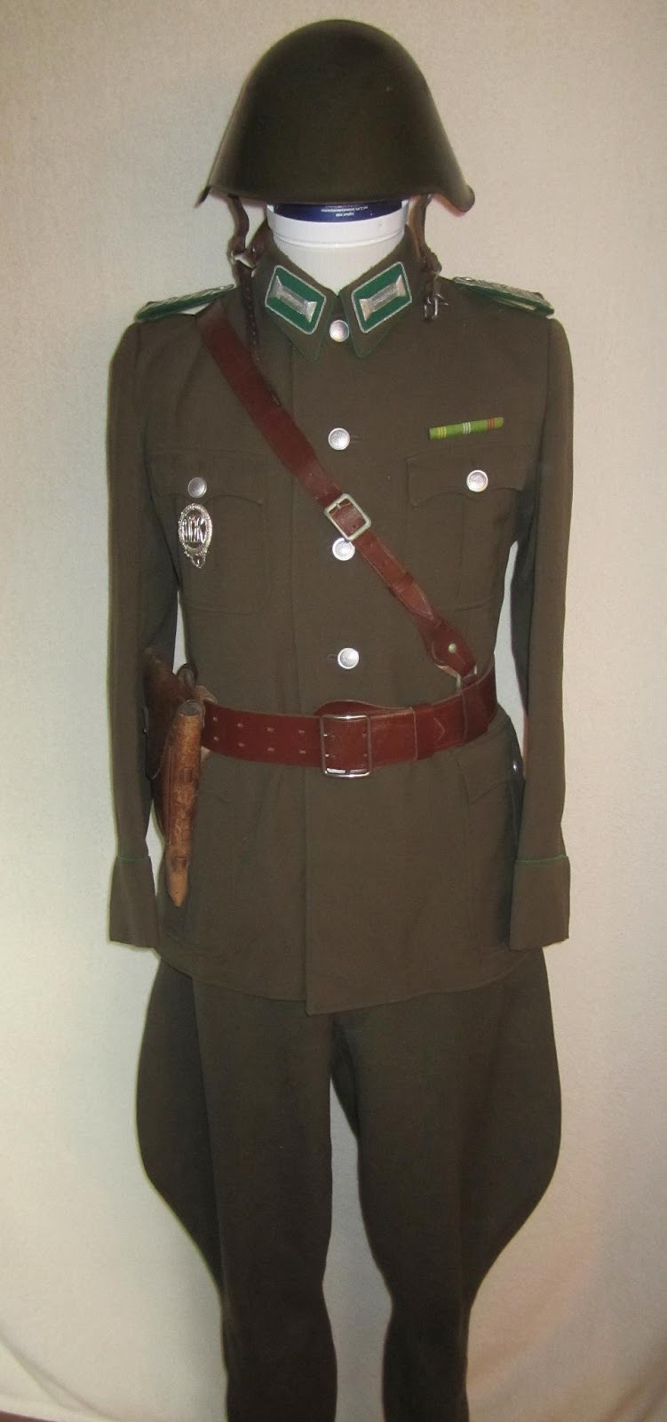 Uniformen der DDR: GRENZPOLIZEI Major Dienstuniform 1958 - 61/62