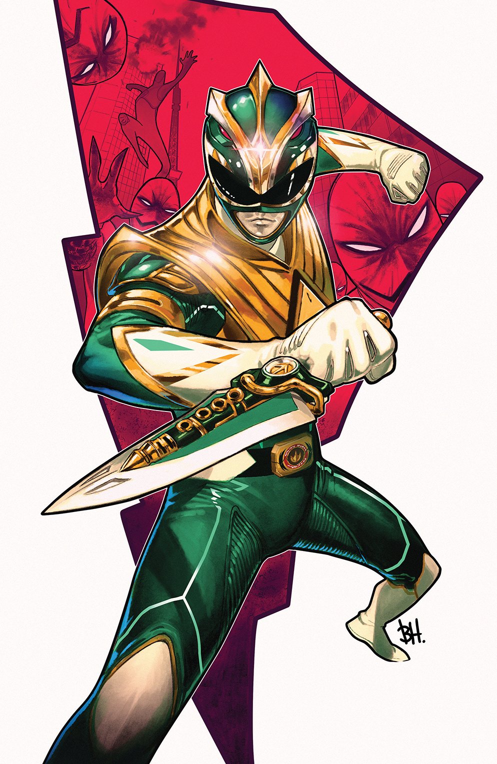 Reveladas as capas variantes de Mighty Morphin #1, novo quadrinho de ...