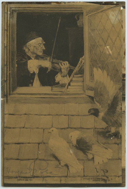 Howard Pyle: "The Old Violin" and a "New" Pyle Student
