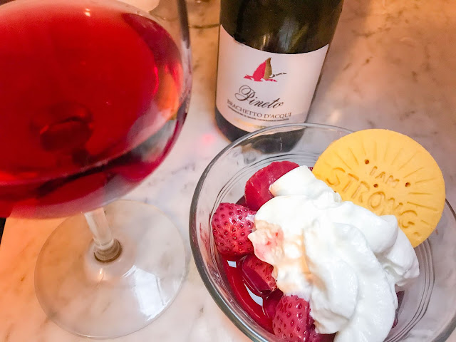 Marenco Pineto Brachetto d'Acqui and a Simple Strawberry Treat (# ...