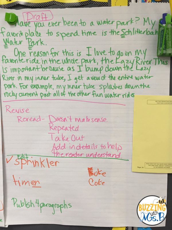 Scaffolding expository writing for struggling writers - Buzzing with Ms. B