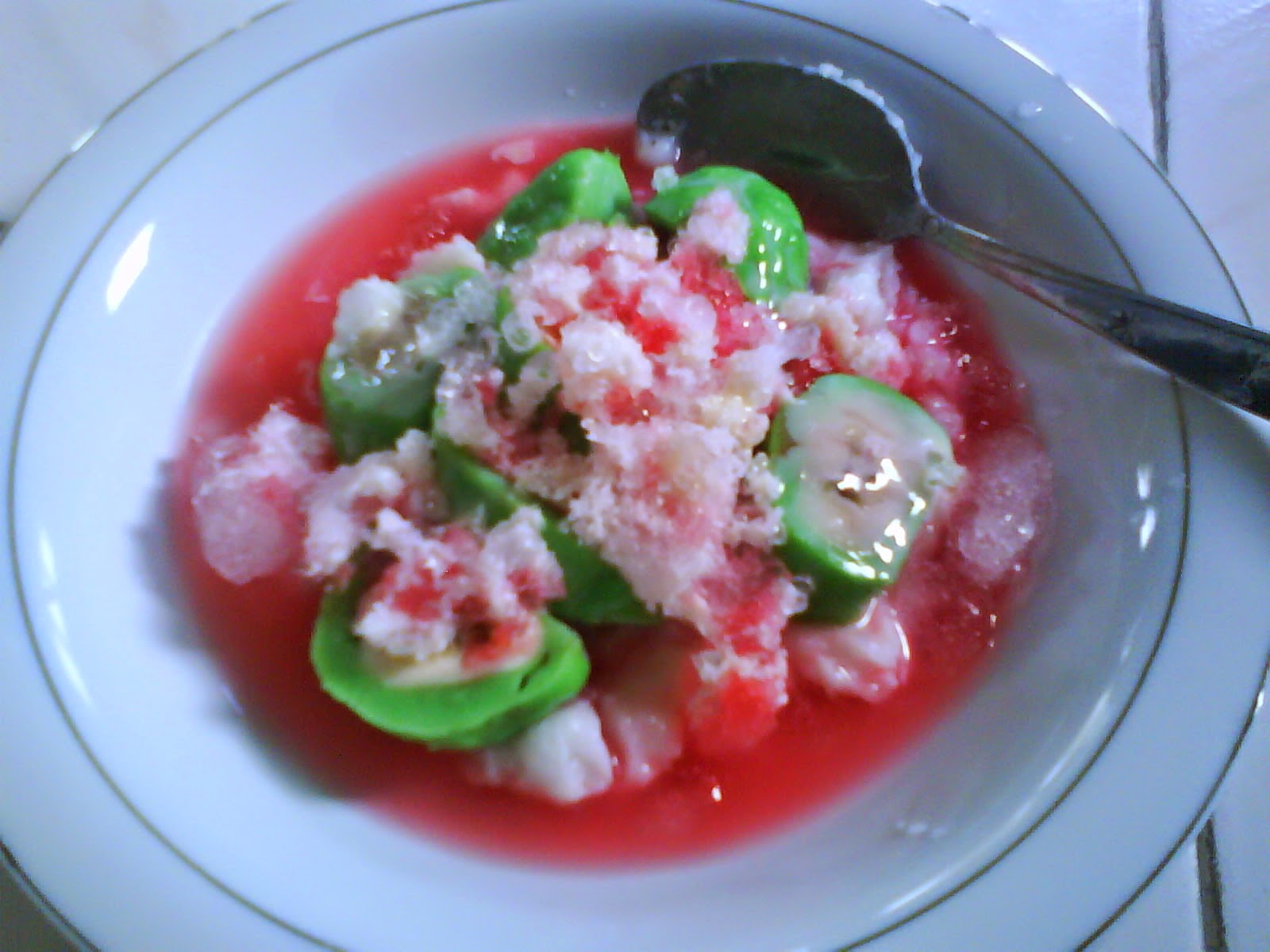Resep Es Pisang Ijo Manis - Resep Masakan Indonesia