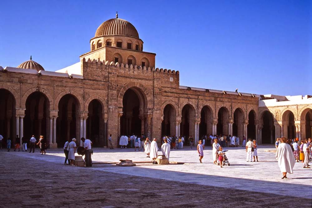 The Great Mosque of Kairouan: An ancient beautiful mosque in North ...