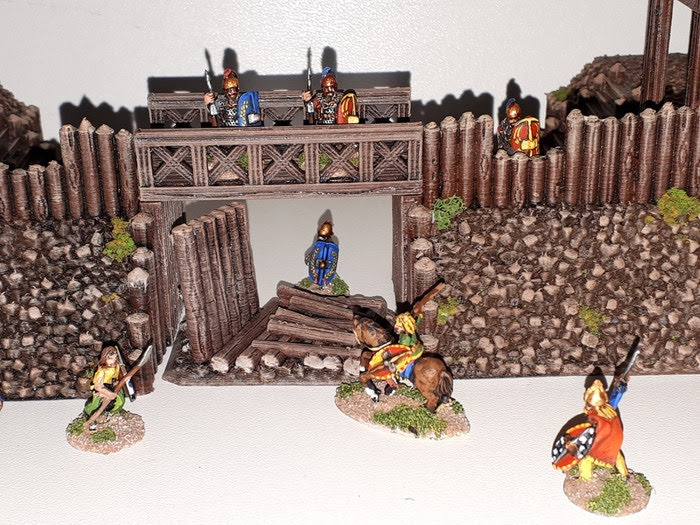 10mm Wargaming: Project Update #5: 3D Printable Roman Fort, Kickstarter ...