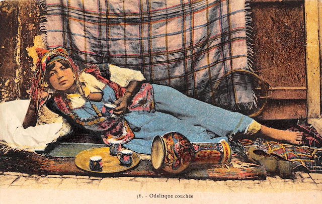 "S" obéit et "R" agit: Odalisque