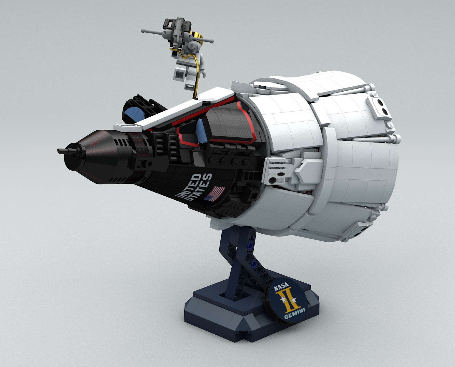 Cápsula Gemini no LEGO Ideas | Aberto até de Madrugada