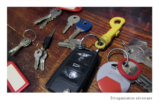 Images du quotidien: Une histoire de clefs