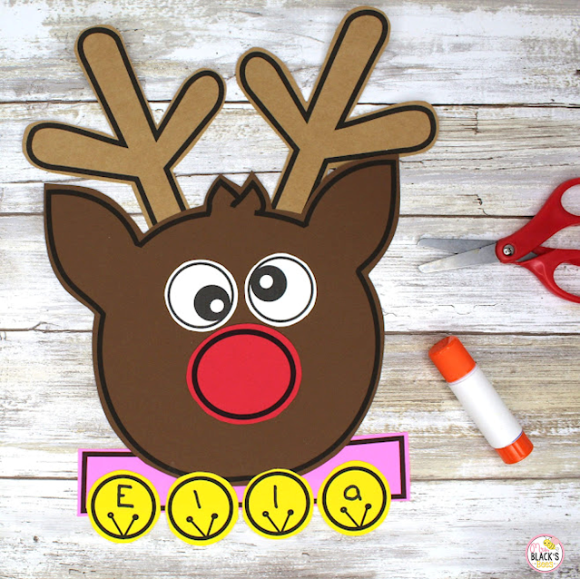 Christmas Name Crafts and Writing Activities | Mrs. Black's Bees