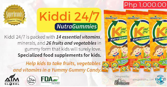 Kiddi 24/7 NutraGummies | Aim Global Turning Ordinary People To ...