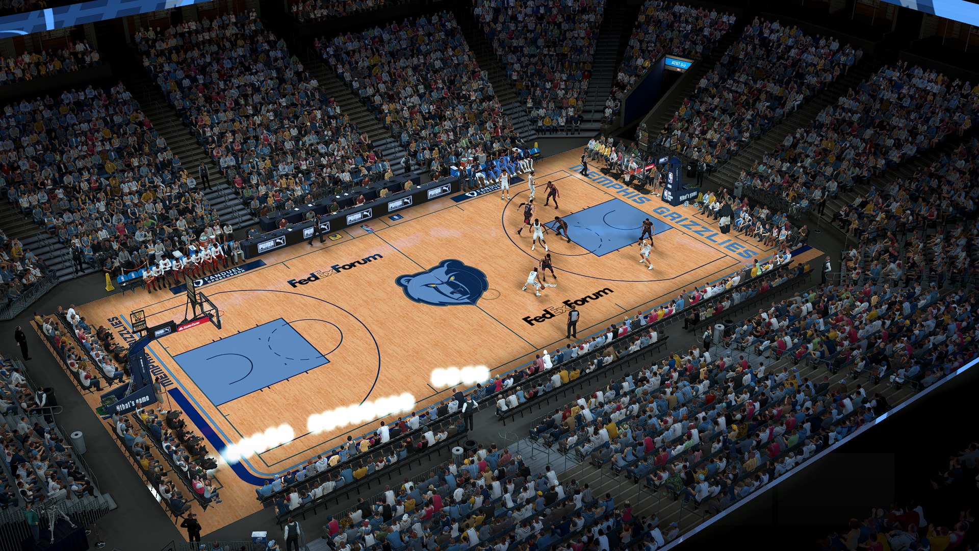 NBA 2K22 30 Teams Official Arena (Enhanced Lighting) by 2KGOD