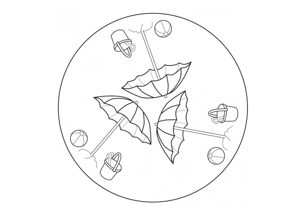 La maestra Linda : Estate mandala