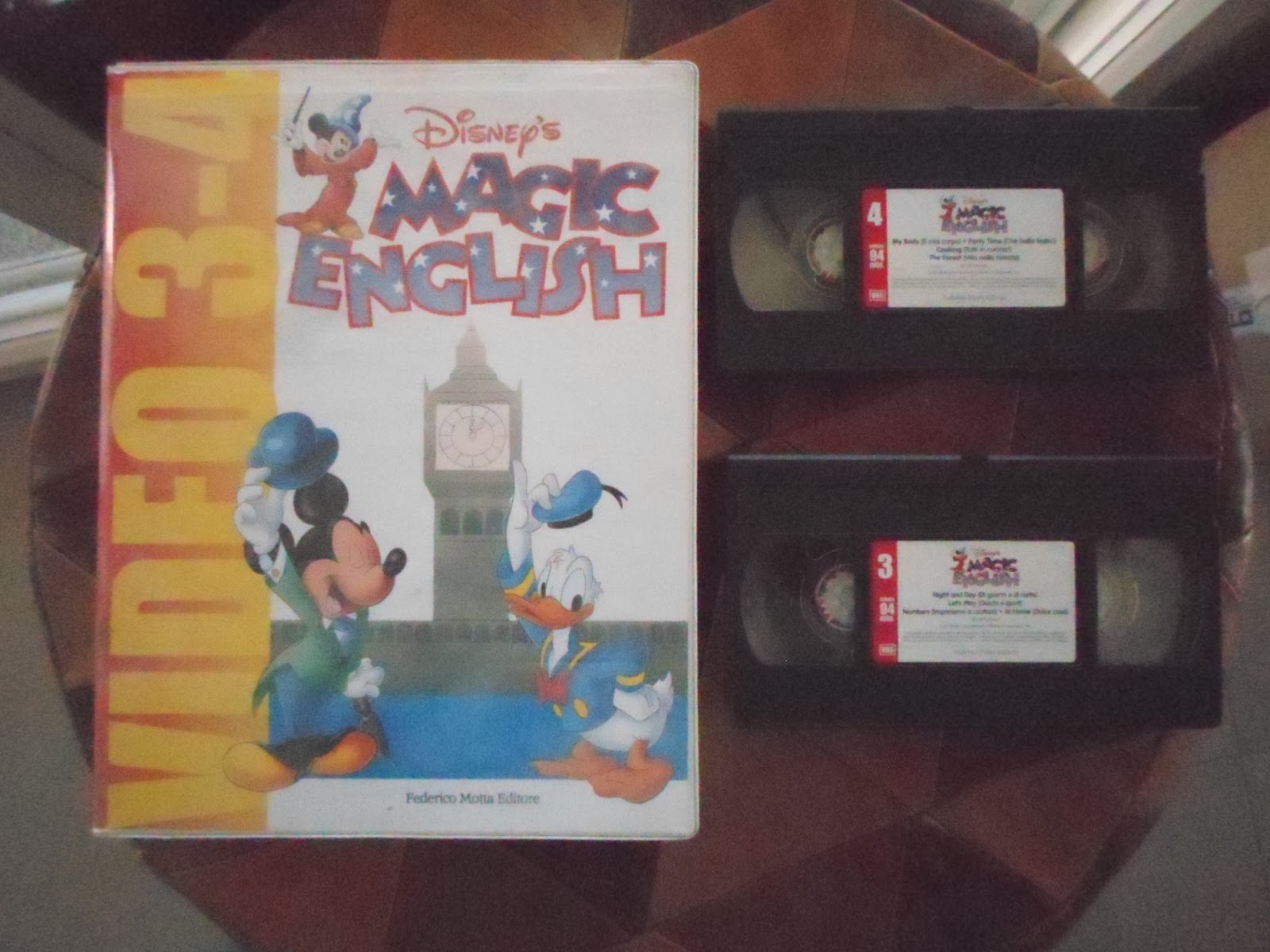 VHS Disney: IMMAGINI SERIE- DISNEY MAGIC ENGLISH (FEDERICO MOTTA EDITORE):