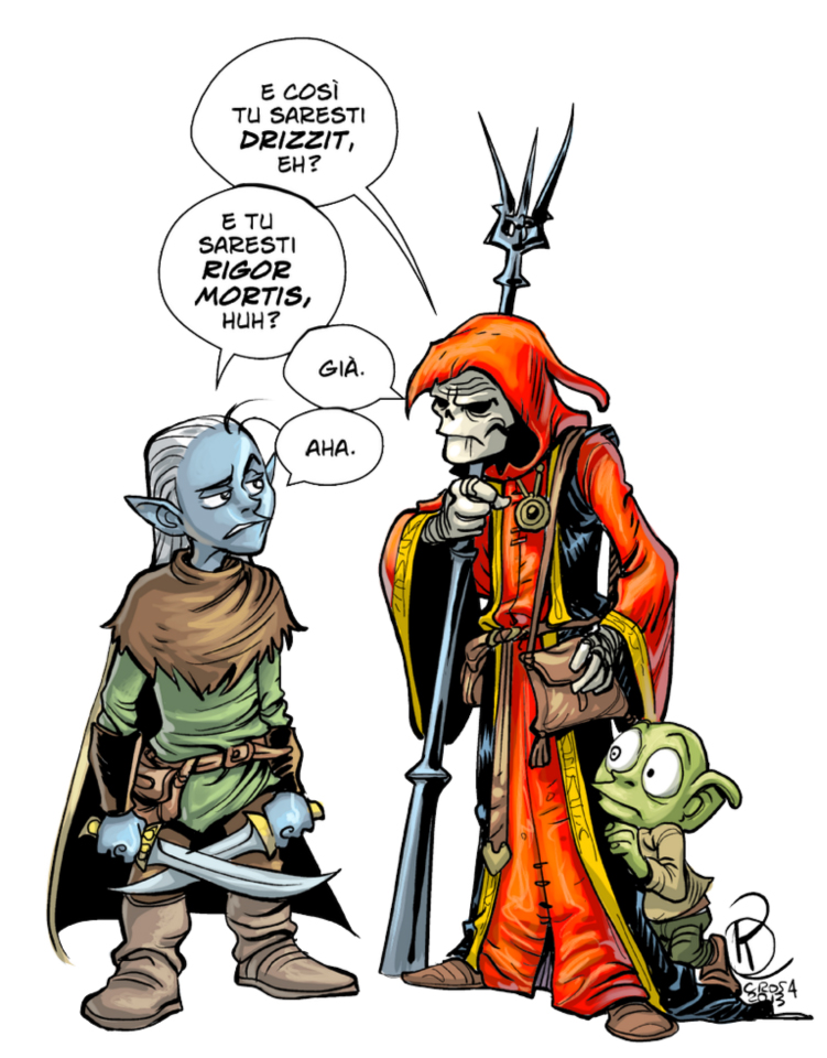 Gazzetta dell'Inframondo: Rigor Mortis incontra Drizzit