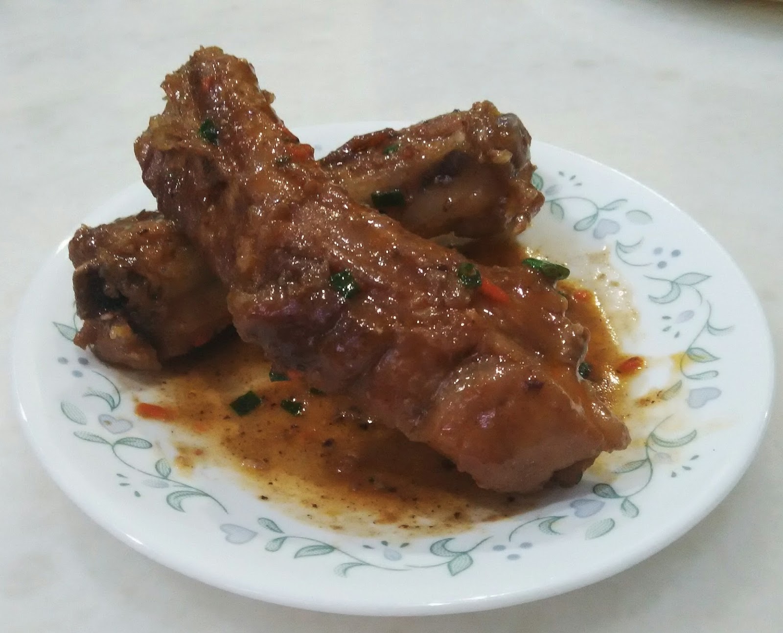 SWEET AND SOUR BBQ PORK SPARE RIBS