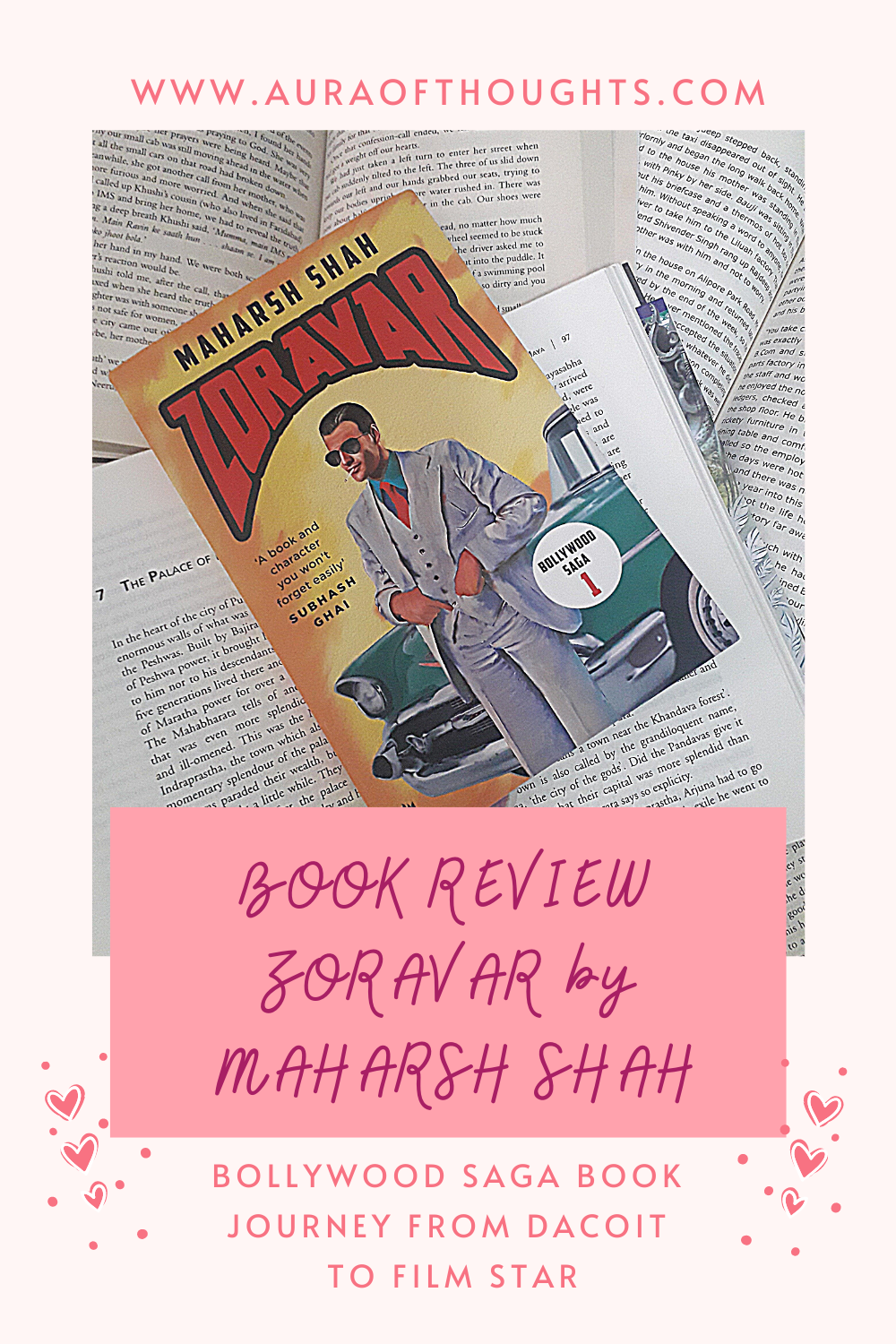 Aura Of Thoughts: Book review : Zoravar journey from Dacoit to Film star