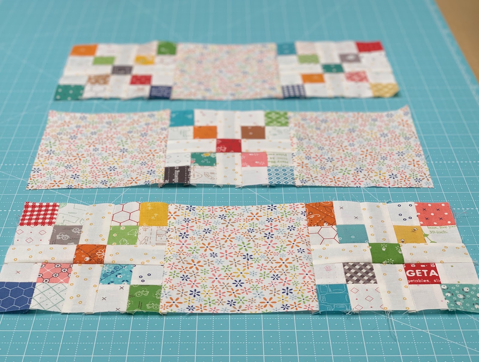 Bee In My Bonnet: Vintage Block Along - Week 23 - Penny Candy Block!!