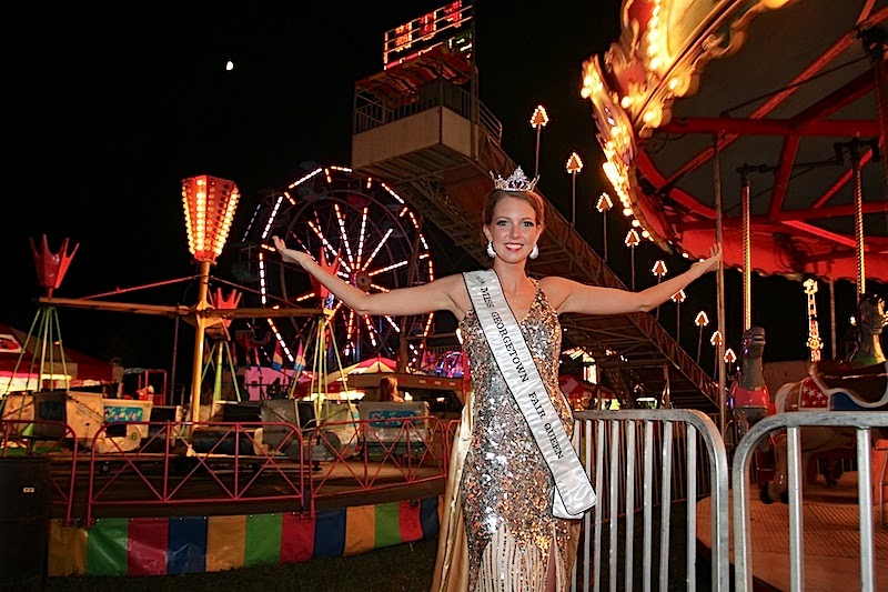 Josh and Joe Travels: Georgetown Fair Queen: Desiree Bainbridge crowned ...