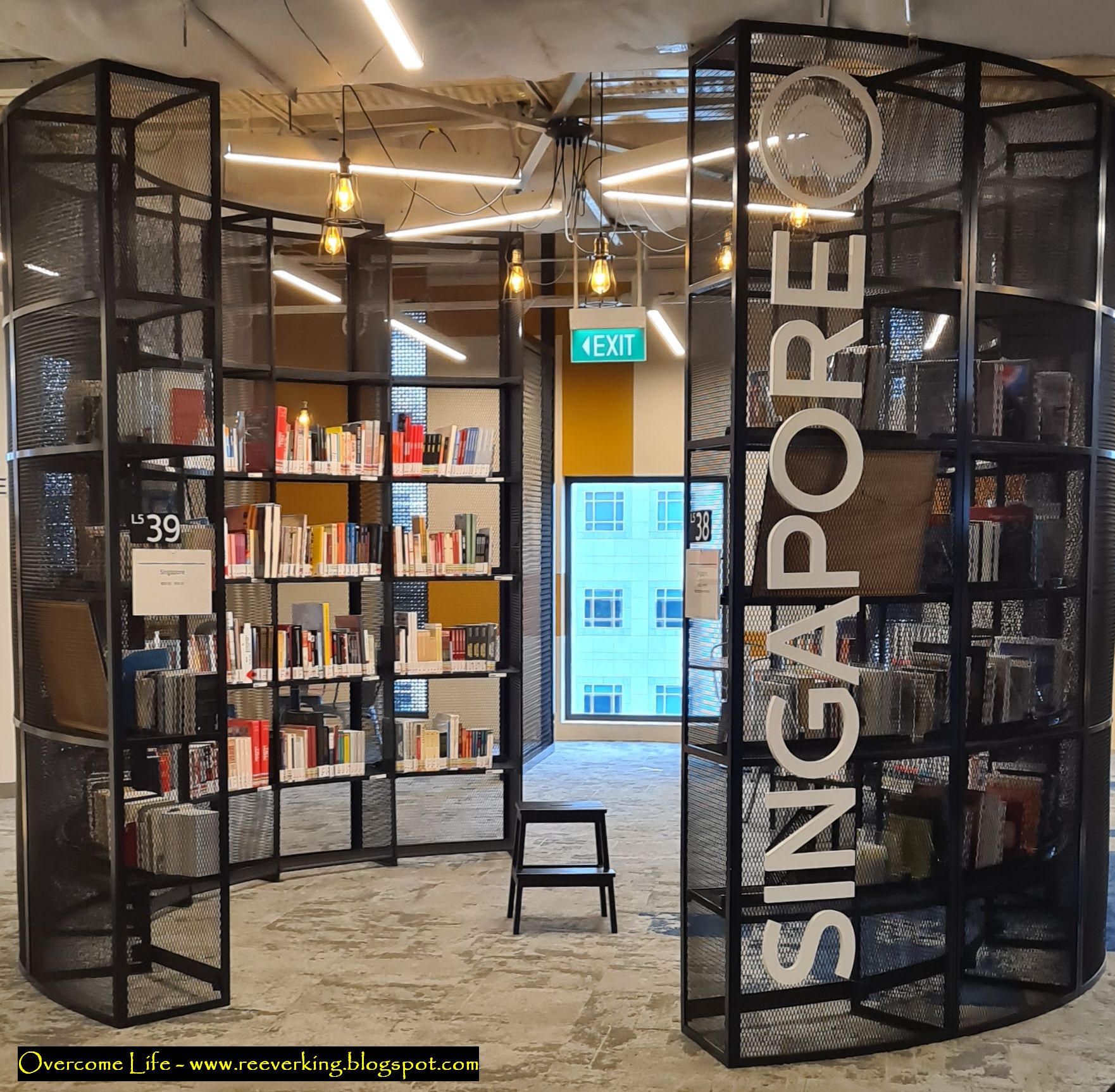 Overcome life: Tampines Regional Library - Singapore