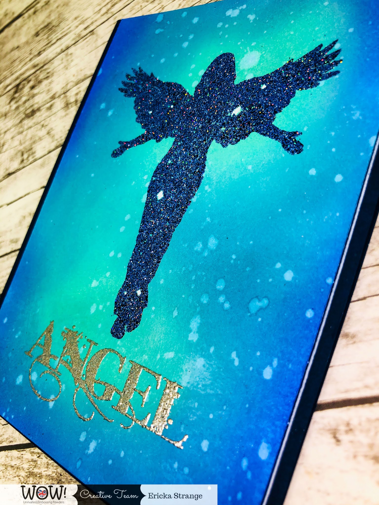 Embossed Christmas Angel