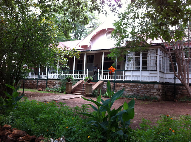 THE ROSE GARDEN: Jan Smuts museum near Pretoria