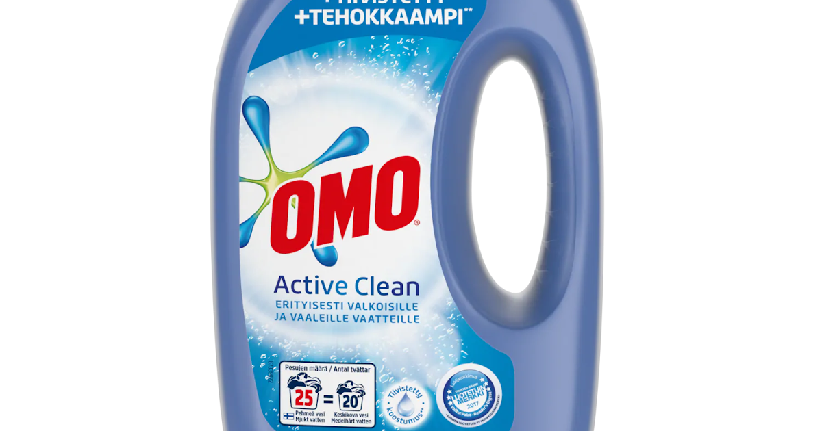 Omo, Bio Luvil ja Ariel luotetuimmat pesuaineet