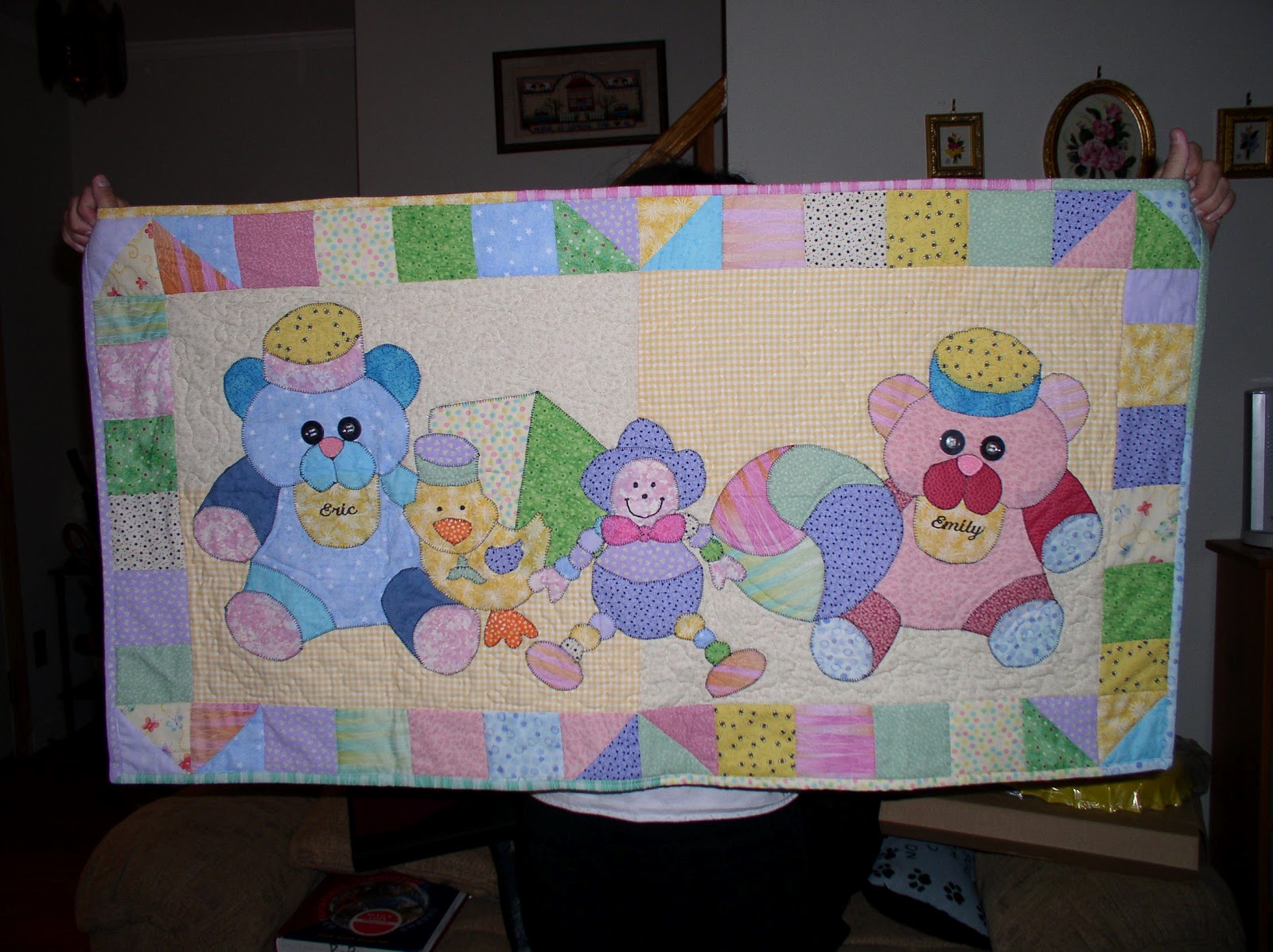 Dinah's Quilts & Embroidery: Baby / Toddler Quilts