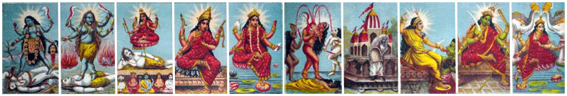 What Are Dasha (Ten) Mahavidya? - Human Timelines Myth & History