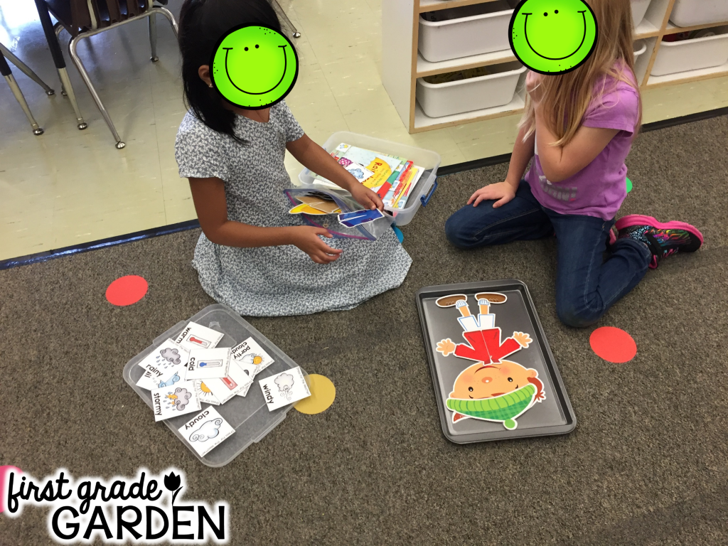 First Grade Garden: Daily Schedule - Theme