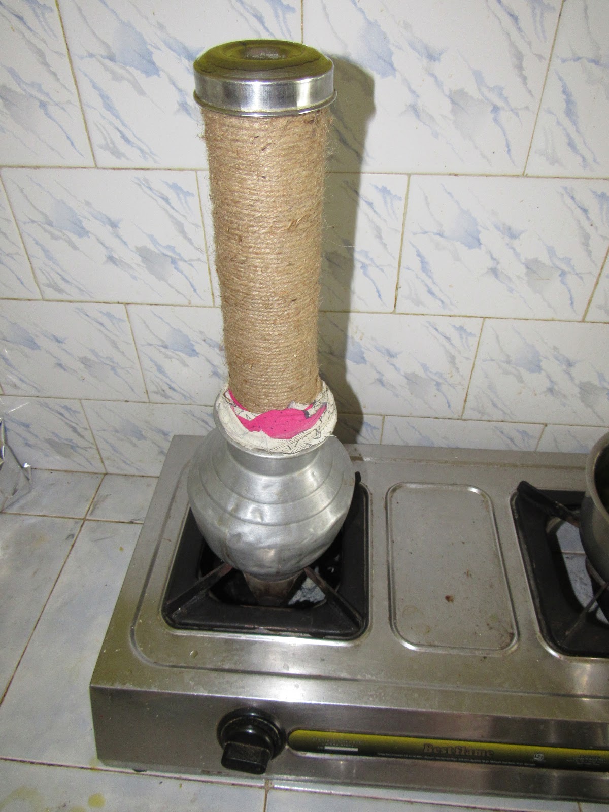 Puttu Maker Bamboo Steamer (puttu kuzhal, Puttu kutti, மூங்கில் நீராவி ...