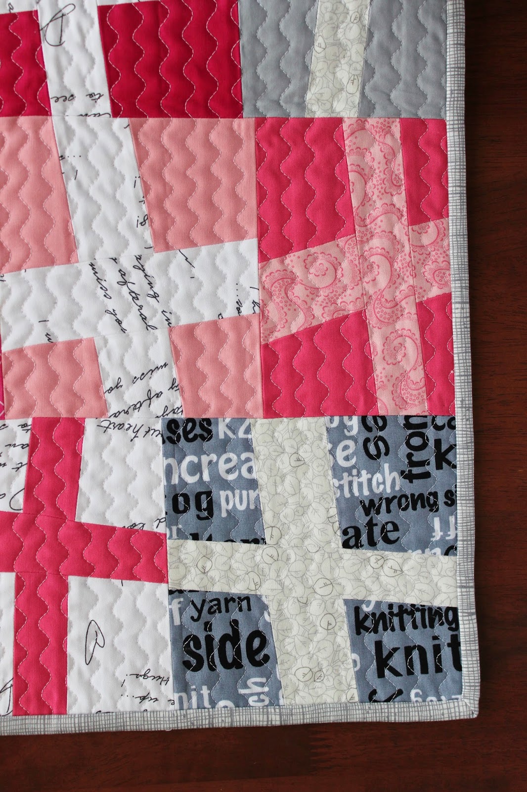 Teaginny Designs: Wonky Cross Quilt