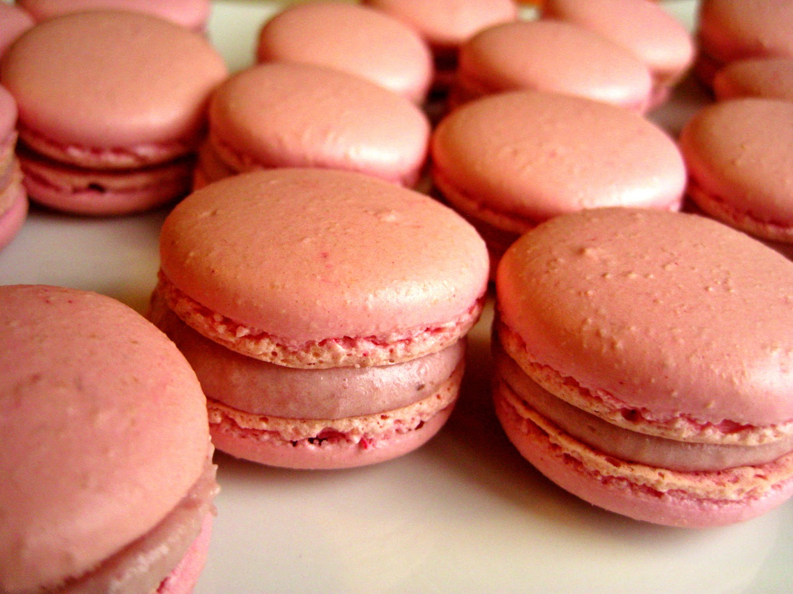 Macarons à la fraise : Il était une fois la pâtisserie