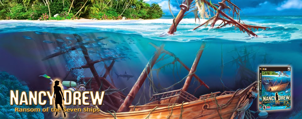Nancy Drew PC Game Walkthroughs by aRdNeK: Ransom of the Seven Ships