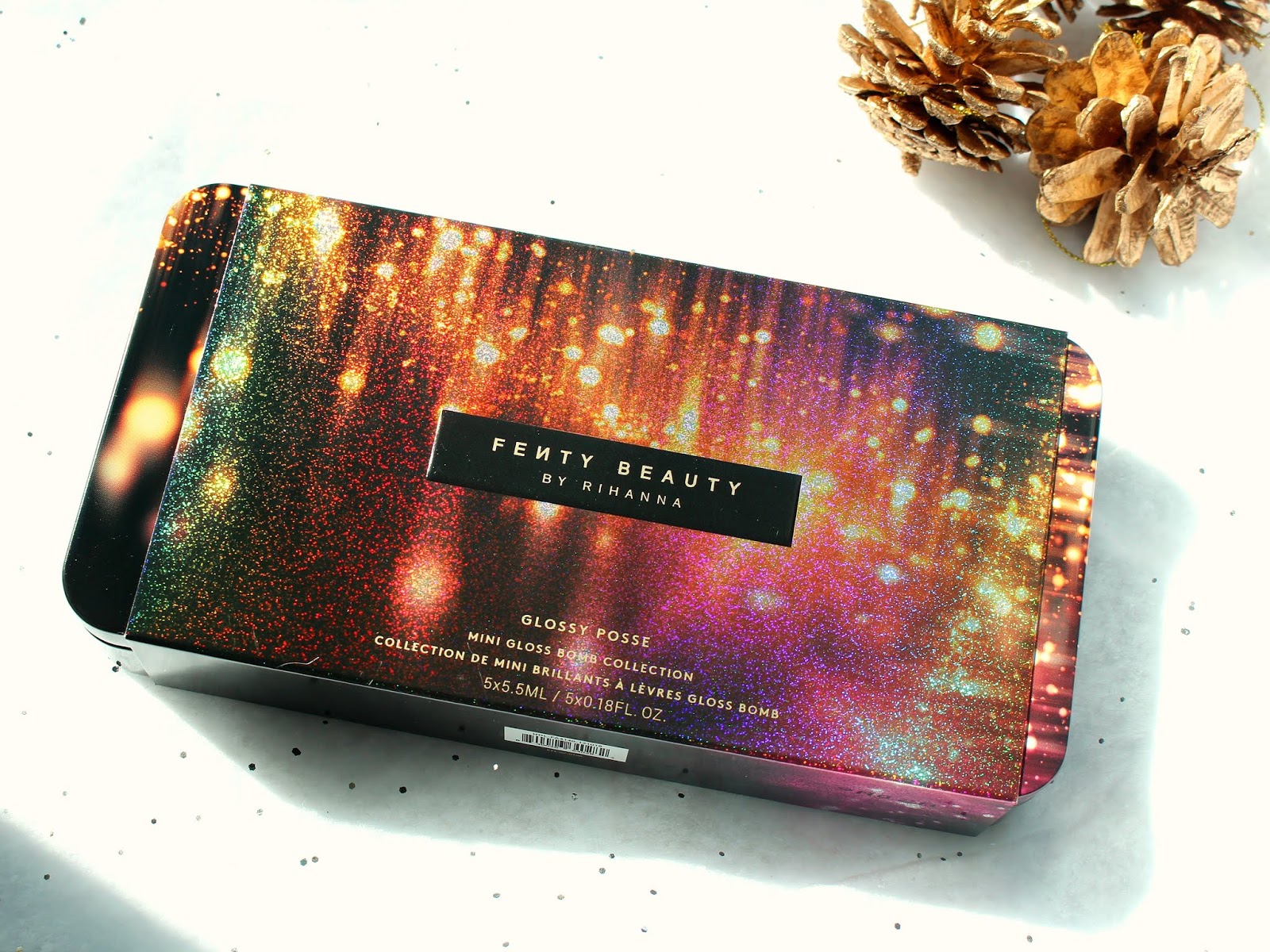 Samantha Jane: Fenty Glossy Posse Mini Gloss Bomb Set Swatches - Fenty ...