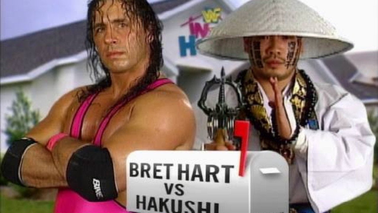 Historia del Wrestling: Bret Hart vs Hakushi, WWF In Your House #1