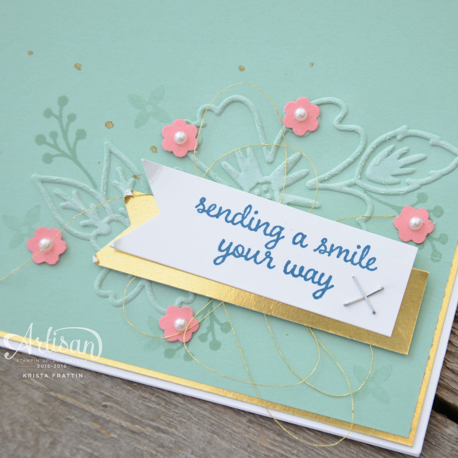 Stampin' Dolce: sending smiles your way - GDP038