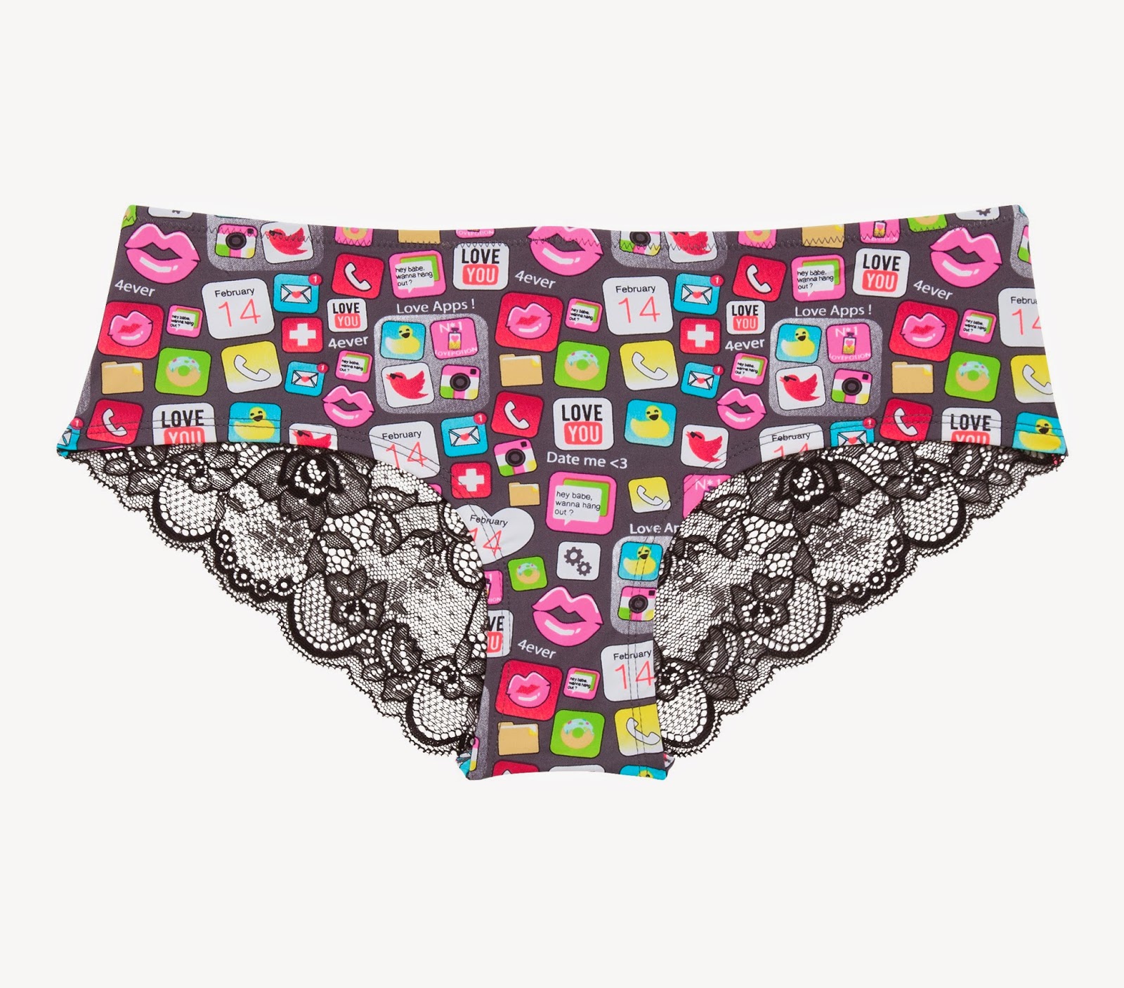 Lingerie Undiz collection PE 2015 et Saint Valentin - DAME SKARLETTE