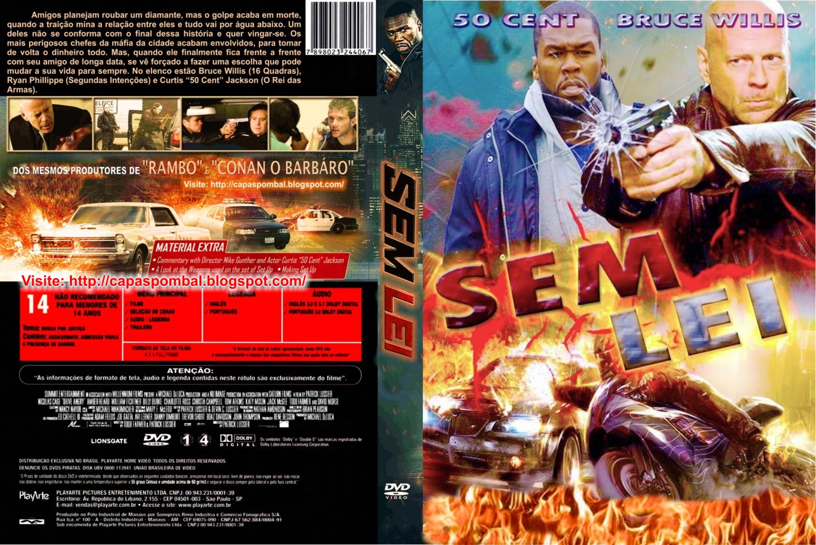 Capas Filmes Ação: Sem Lei