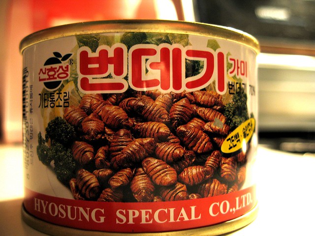 [Food] Beondegi (번데기, Silkworm Pupa) ~ peacebreeze