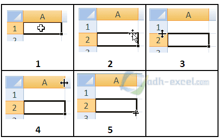 Beberapa Jenis Pointer dan Shortcut Yang Terkait Dengan Pointer Excel ...