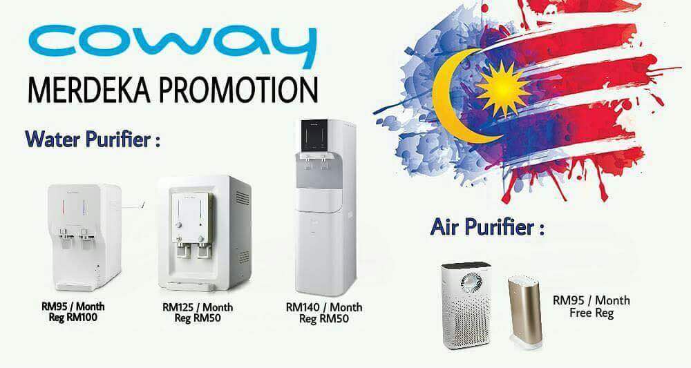 COWAY JOHOR (kedai online order): Promosi Merdeka Coway
