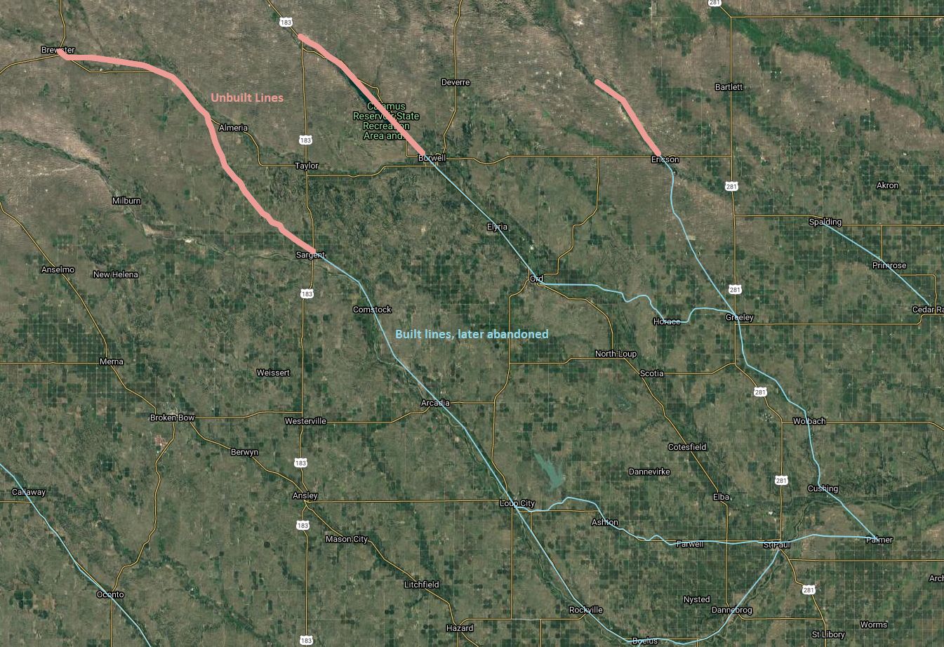 You Can See Economic History in Nebraska's Satellite Imagery