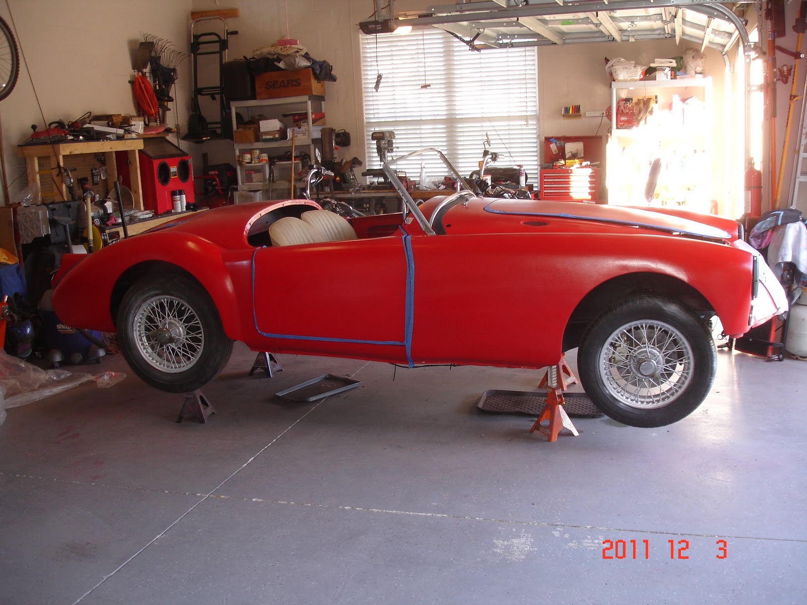 Jim's 61 MGA Frame Off Restoration