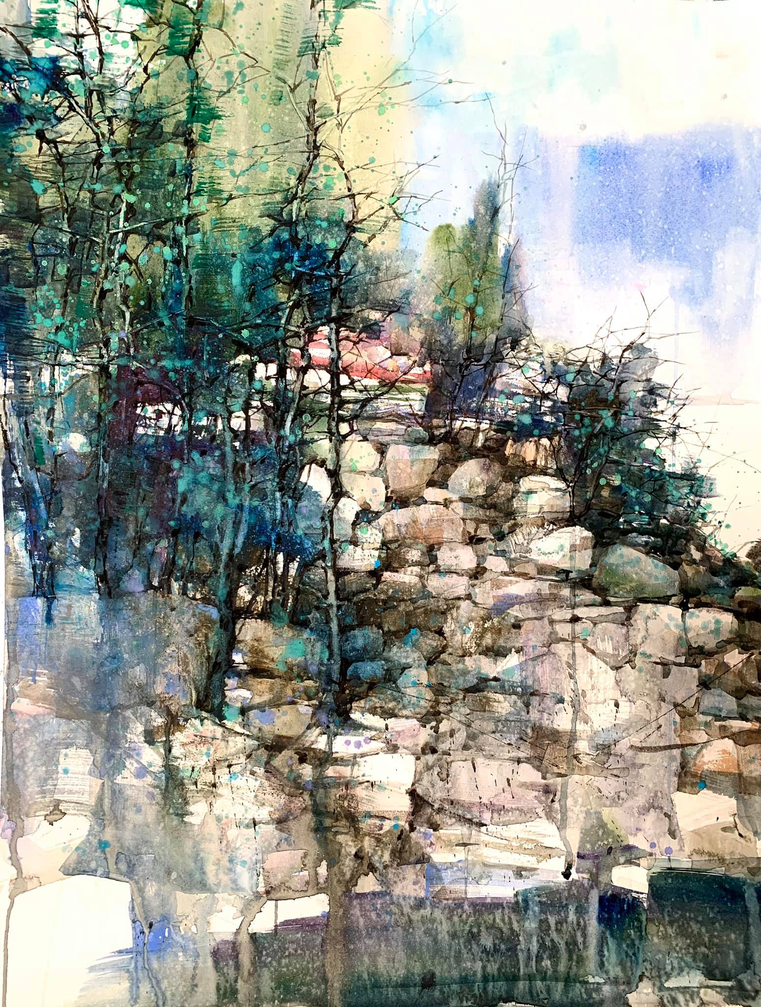 Z.L. Feng, 1954 | Landscape / Figurative / Watercolor painter | Tutt'Art@